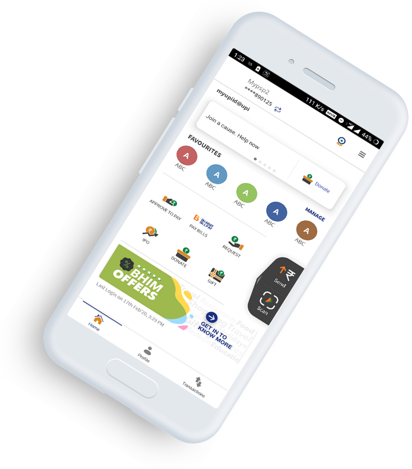BHIM UPI App - Instant Money Transfer App | Download BHIM App